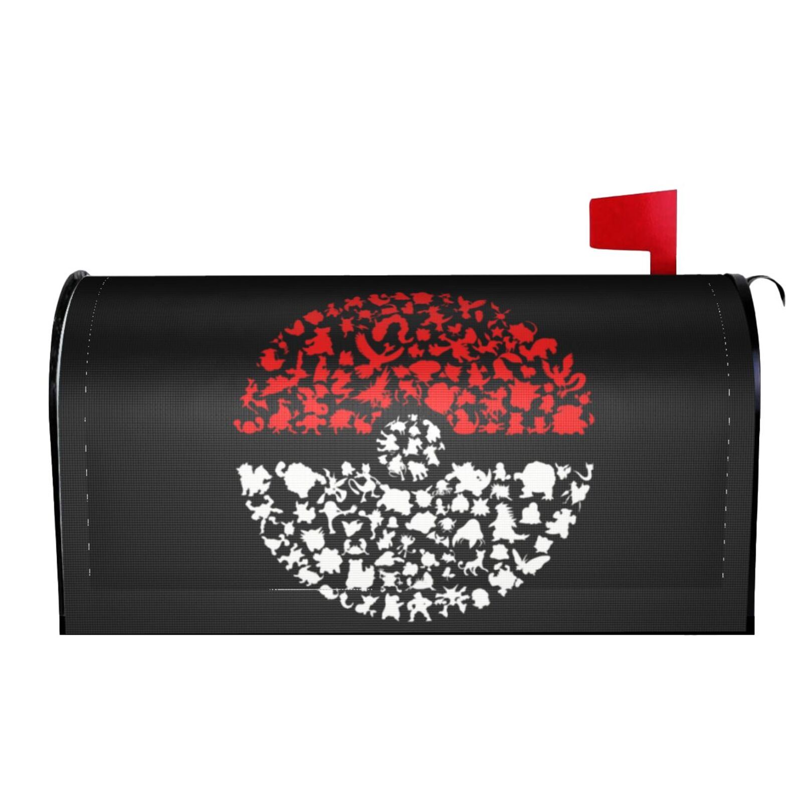 Pokémon - Pokeball Pikachu Cartoon Character Mailbox Cover Magnetic ...