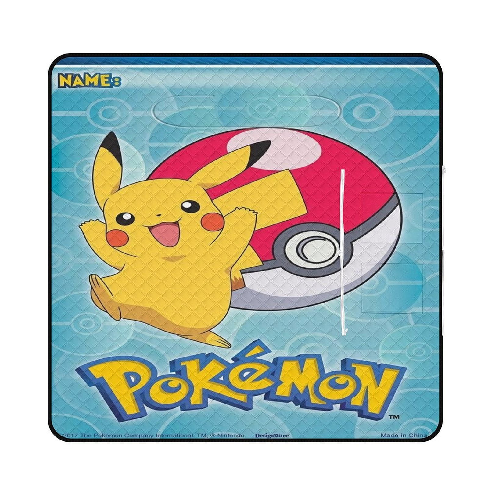 Pokémon - Pokeball Pikachu Picnic Blankets,78x78 Waterproof Picnic Mat ...