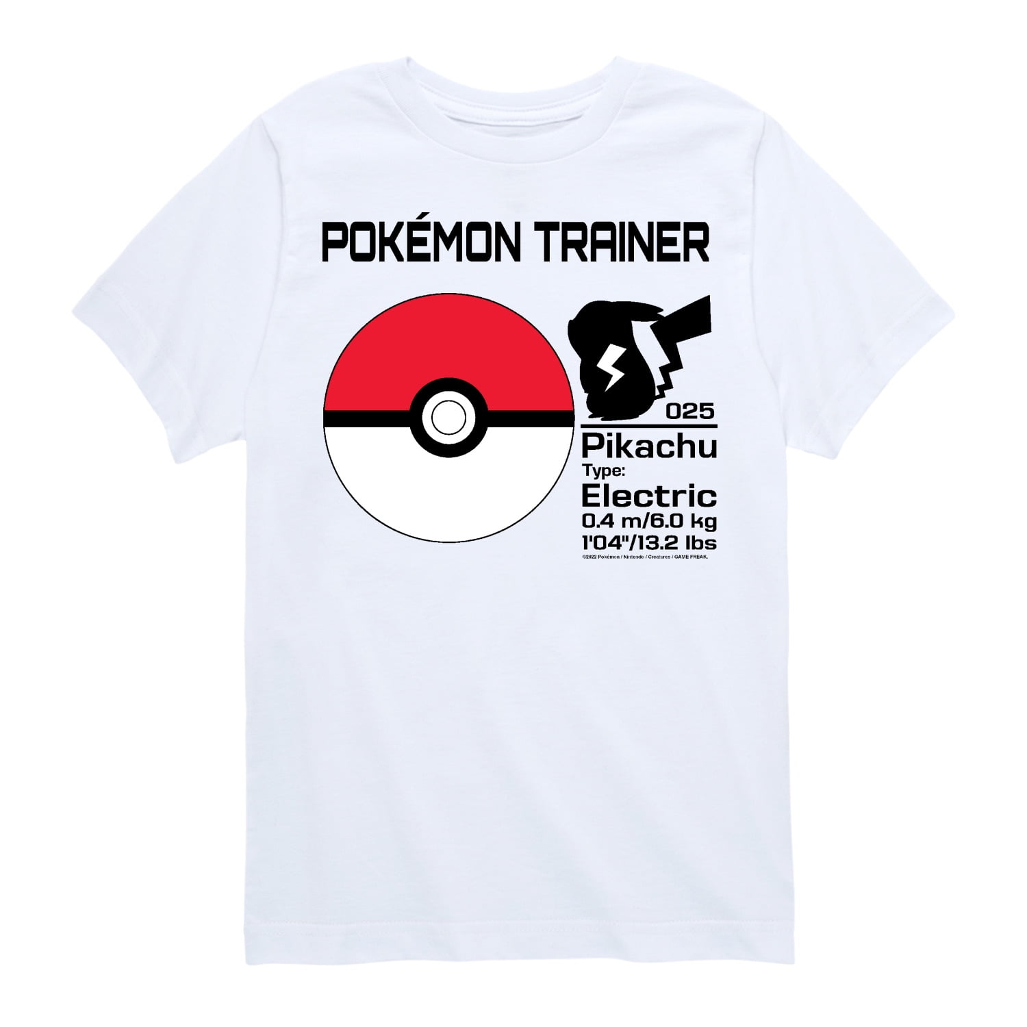 Pokémon - Pokeball Trainer - Youth Short Sleeve Graphic T- Shirt ...
