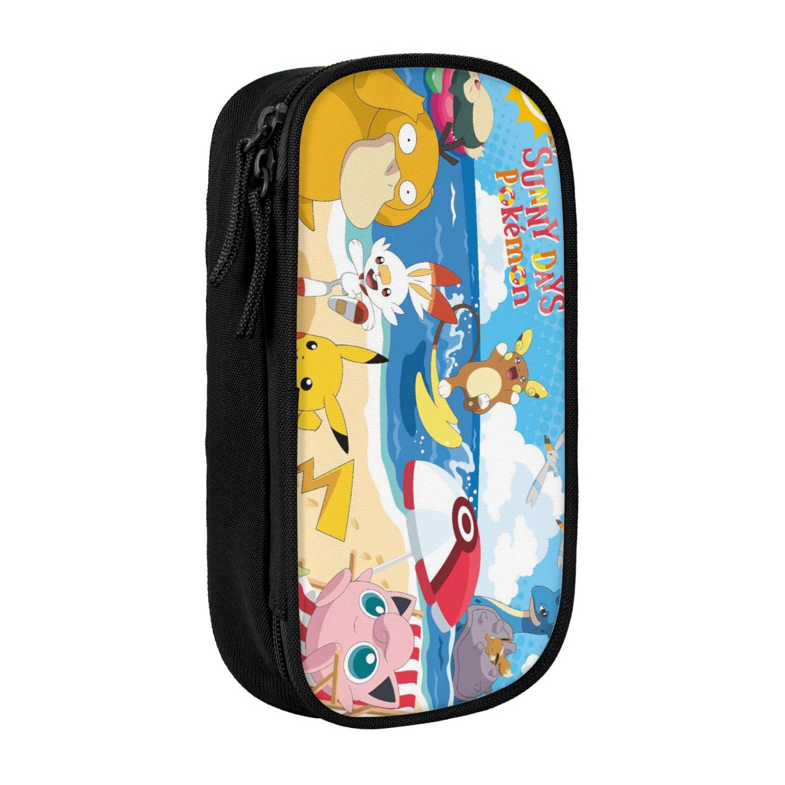 Pokémon - Pokemon Island Time 3 Double Layer Large Capacity Pencil Bag ...