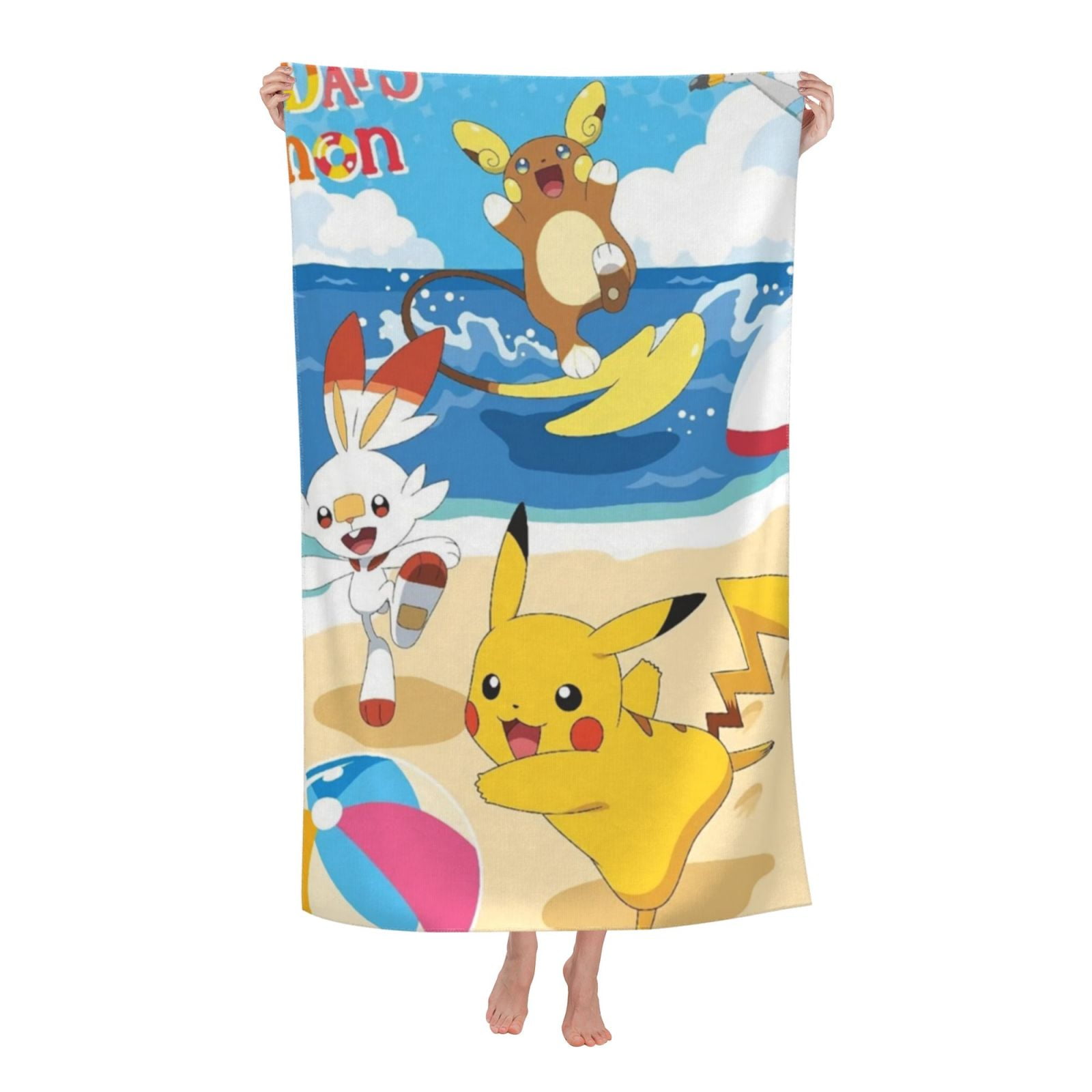 Pokémon- Pokemon-Island Time Bath Towels for Kids and Adults,Soft ...