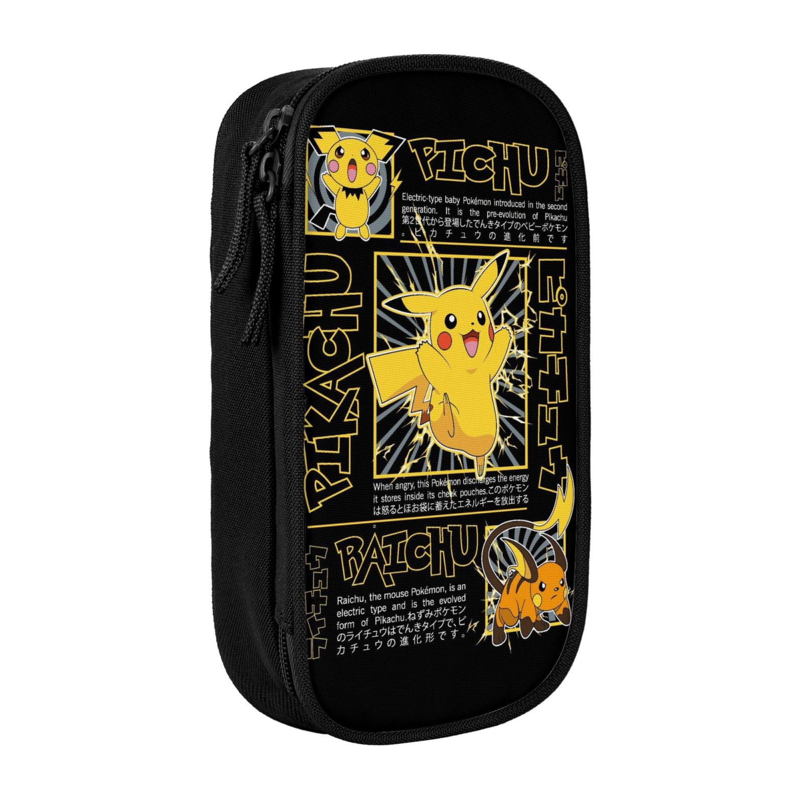 Pokémon-Pokemon-Pikachu Pencil Case,Big Capacity Pencil Pouch ...
