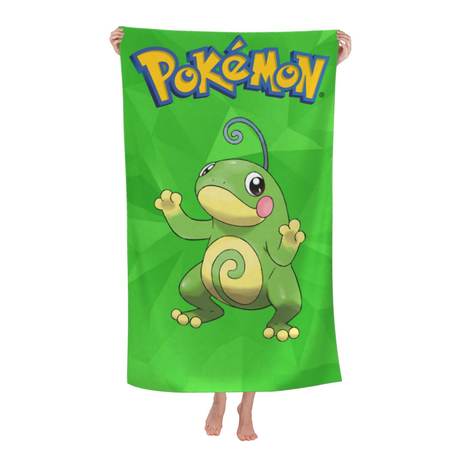 Pokémon-Politoed Bath Towels for Kids and Adults,Soft Microfiber Bath ...