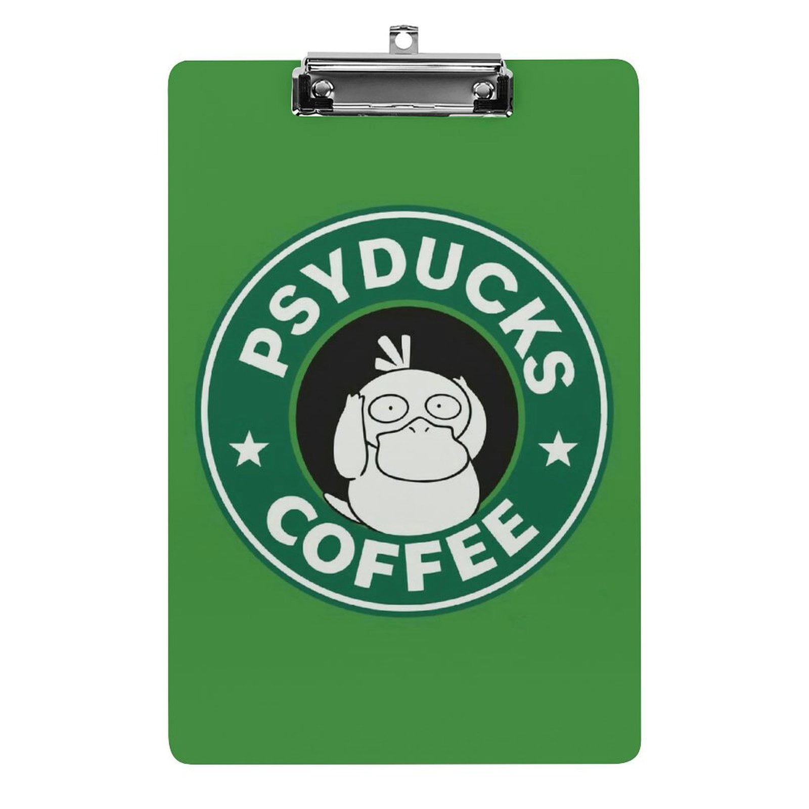 Pokémon Psyduck Coffee Acrylic Clipboard A4 Size, Standard Letter Clip ...