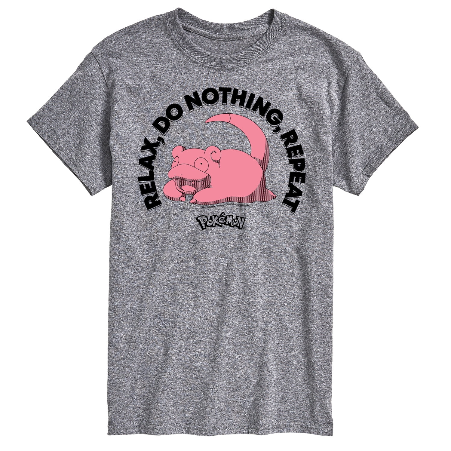 Pokémon - Relax, Do Nothing - Men's Short Sleeve Graphic T-Shirt ...