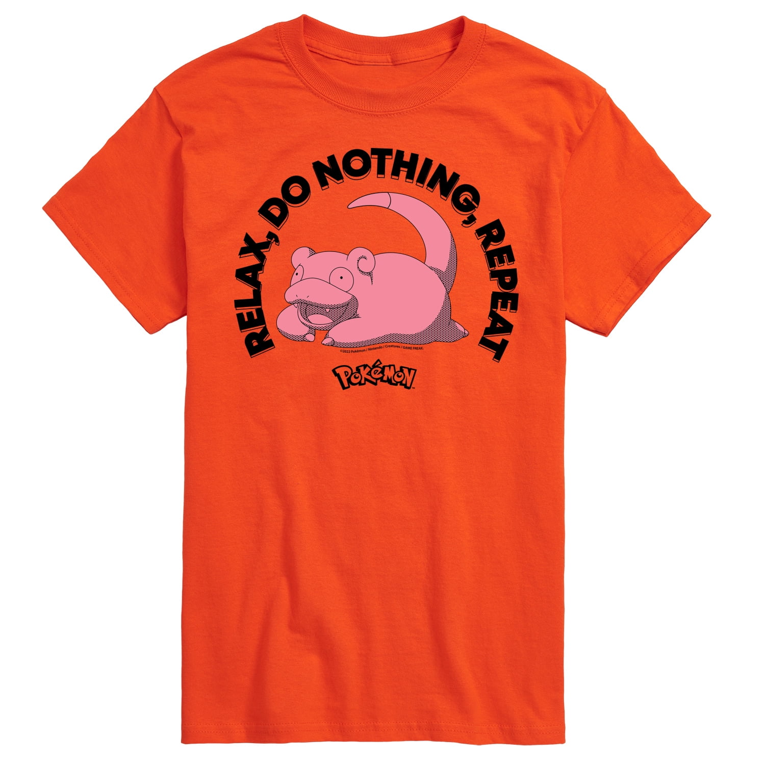 Pokémon - Relax, Do Nothing - Men's Short Sleeve Graphic T-Shirt ...