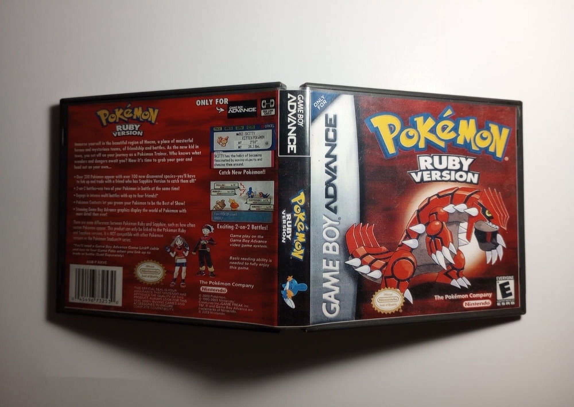 Pokémon: Ruby Edition GBA Replacement Cartridge - Nintendo DS Video ...