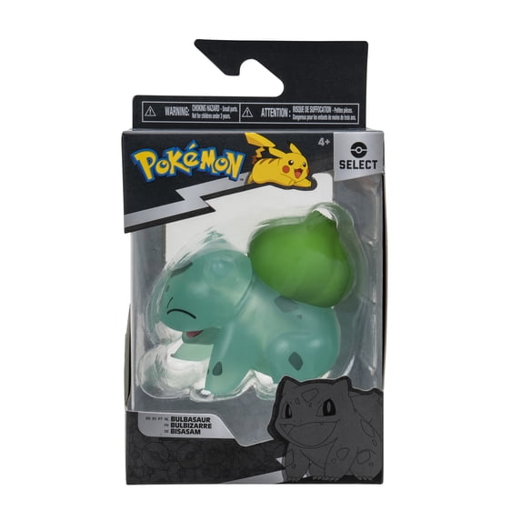 Pokemon Bulbasaur Select Translucent Battle Figure - 3 inch Bulbasaur ...