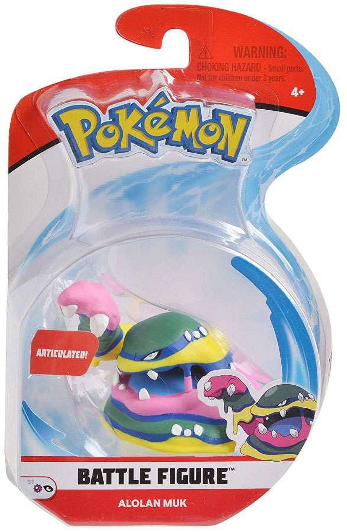 Pokémon Series 1 Battle Figure Alolan Muk Figure - Walmart.com
