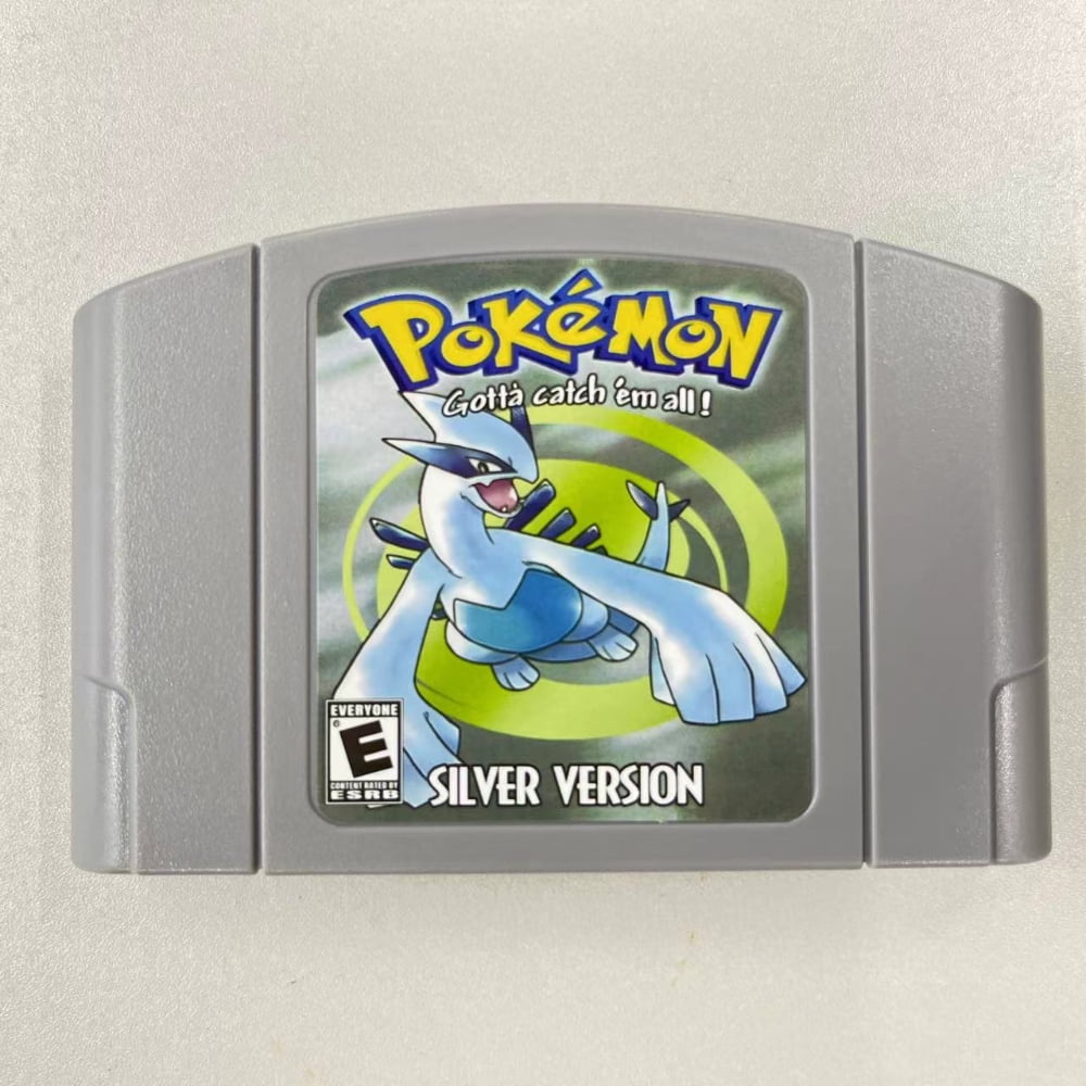 Pokémon Silver Version N64 Video Games New - Tested - Walmart.com