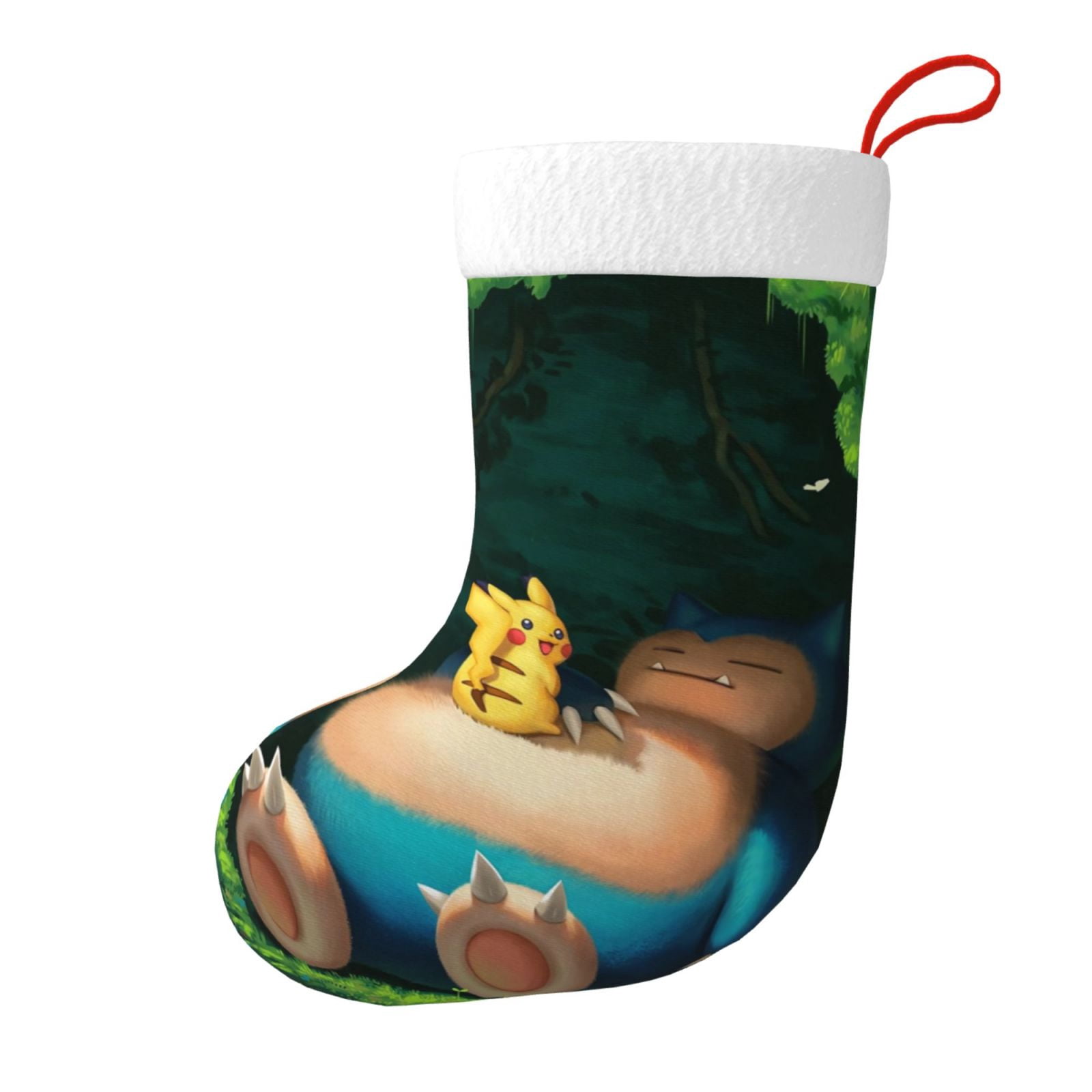 Pokémon-Snorlax Christmas Stocking,Santa Stocking,18 Inch Large ...