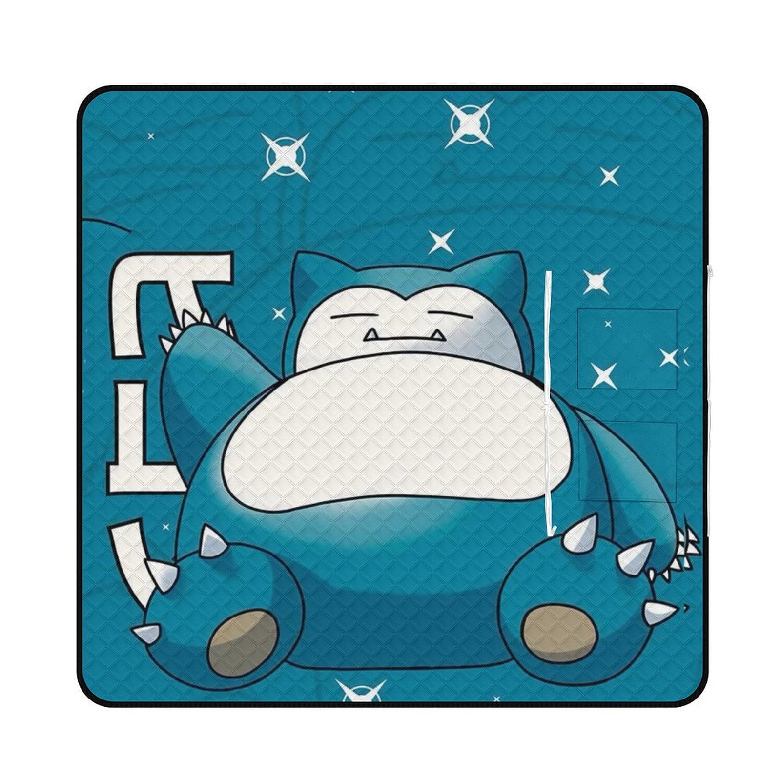 Pokémon Snorlax Picnic Blanket,Foldable Waterproof Sand Mat,Extra Large ...