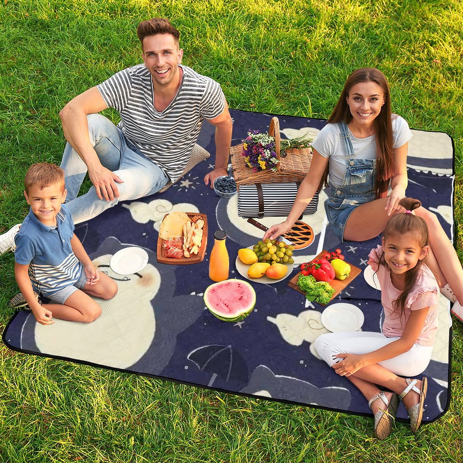 Pokémon Snorlax Picnic Blankets 59"x59" Extra Large Outdoor Blanket ...