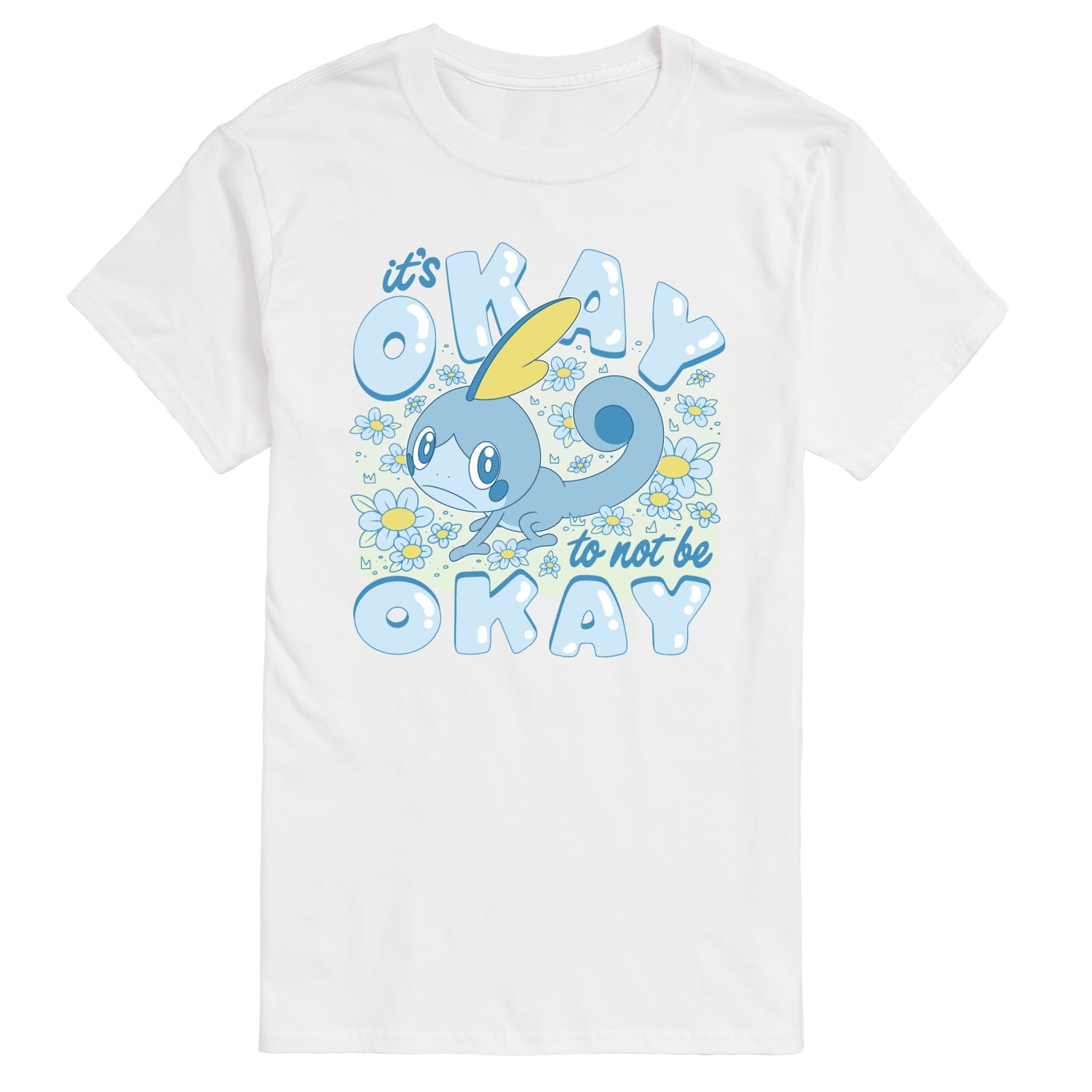 Pokémon - Sobble Okay Not Okay - Men's Short Sleeve Graphic T- Shirt ...