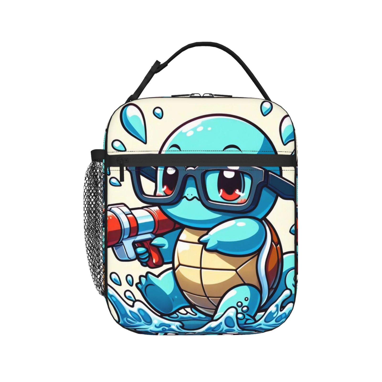 Pokémon-Squirtle Lunch Box for Men,Reusable Insulated Lunch Tote,Large ...