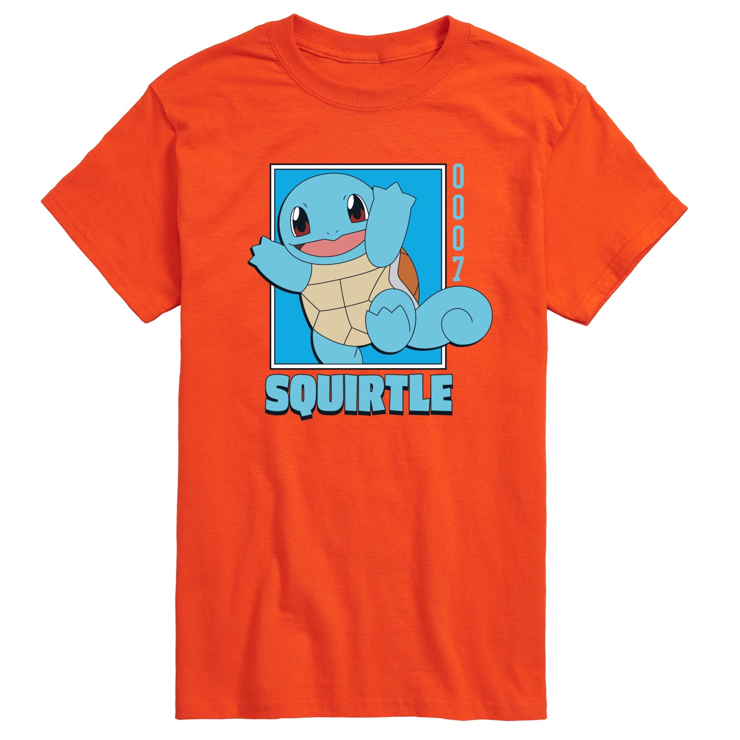 Pokémon - Squirtle Pokedex - Men's Short Sleeve Graphic T-Shirt ...