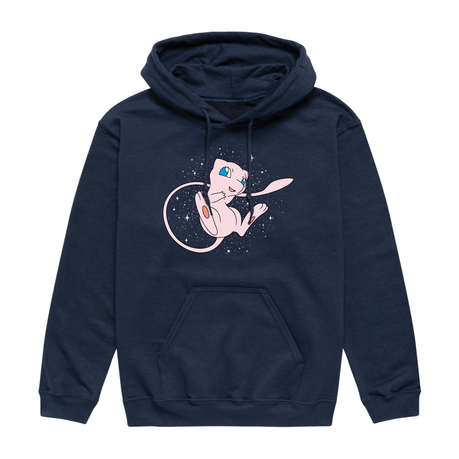 Pokémon - Starry Mew - Men's Pullover Fleece Hoodie - Walmart.com