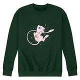 Pokémon - Starry Mew - Men's Long Sleeve Crew Fleece Sweatshirt ...