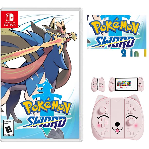 Pokémon Sword Game Disc and Switch Joypad for Nintendo Switch ...