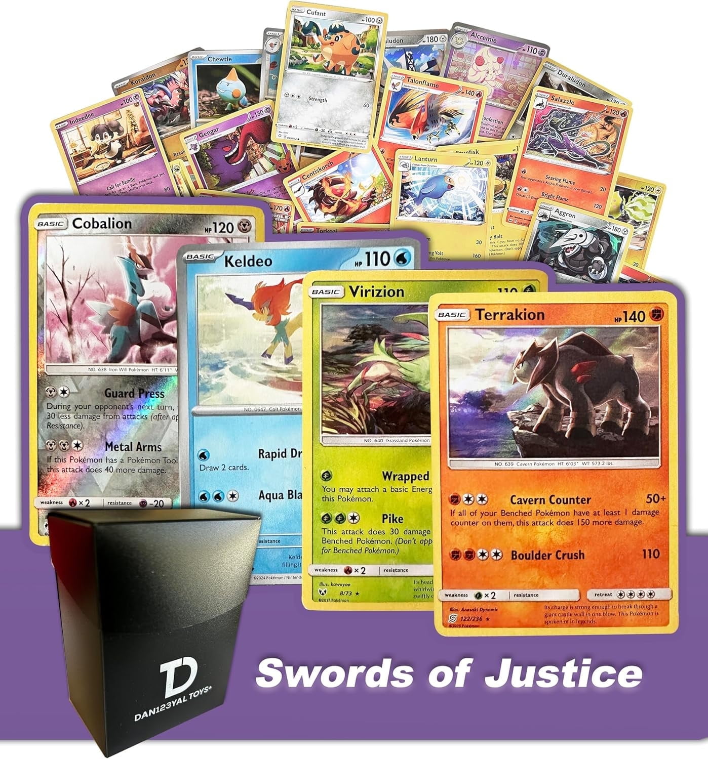Pokémon Swords of Justice TCG Random Assortment Bundle || Guaranteed ...