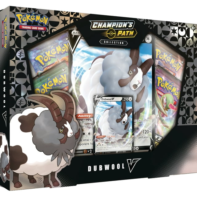 Pokémon TCG Champion's Path Dubwool V Box Trading Card Game - Walmart.com