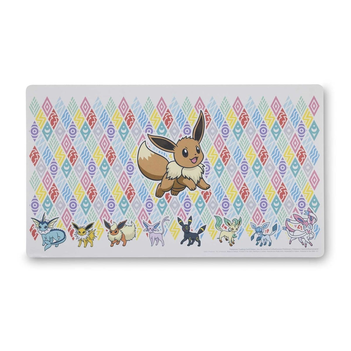 Pokémon TCG: Eevee Prismatic Playmat (Pokémon Center Original ...