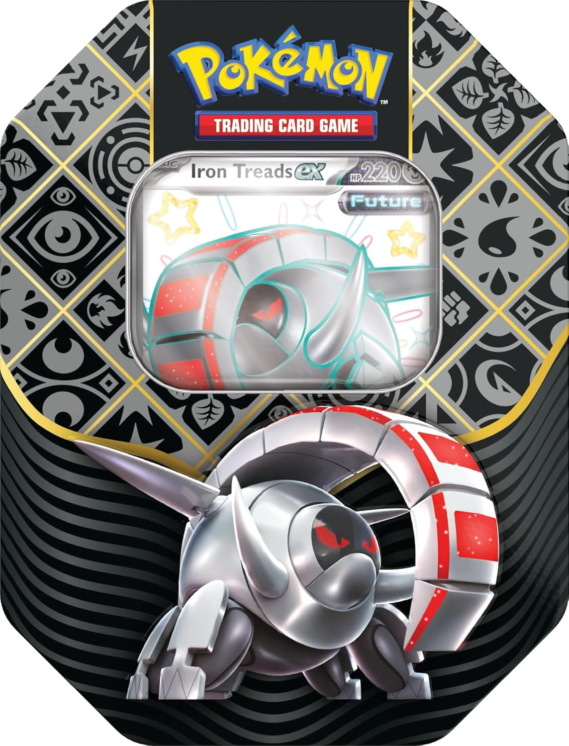 Pokémon TCG: Scarlet & Violet—Paldean Fates Tin – Iron Treads ex (1 ...