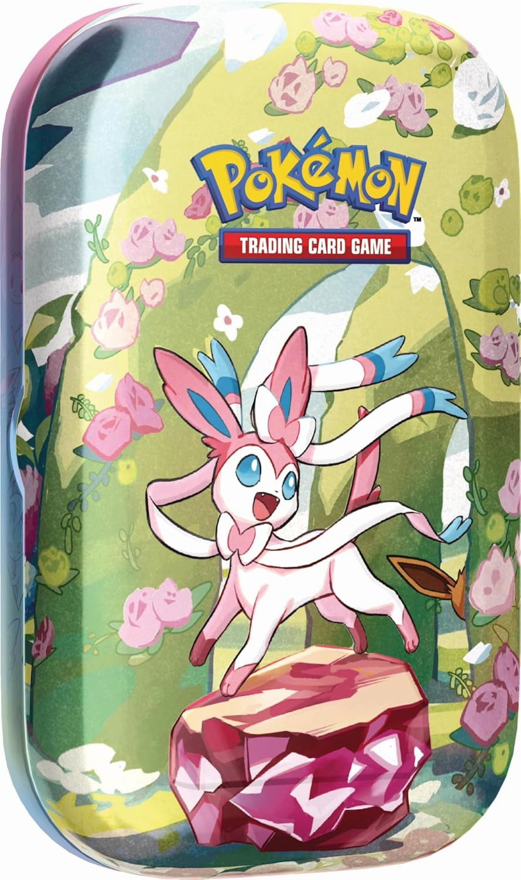 Pokémon TCG: Scarlet & Violet —Prismatic Evolutions Mini Tin – Sylveon ...