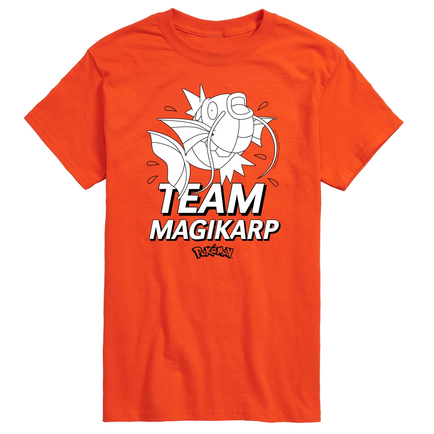 Pokémon - Team Magikarp - Men's Short Sleeve Graphic T-Shirt - Walmart.com