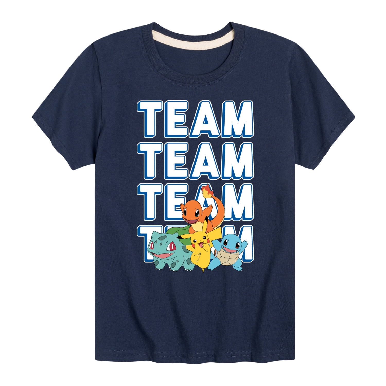 Pokémon - Team Player - Youth Short Sleeve Graphic T-Shirt - Walmart.com