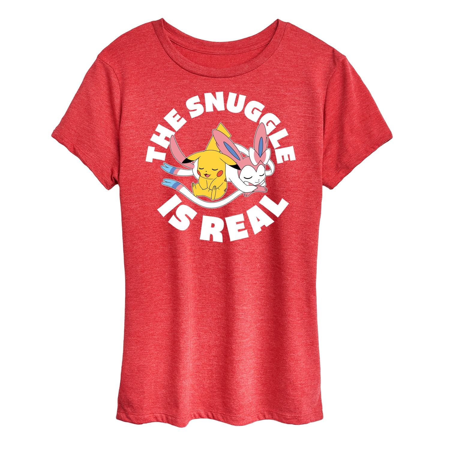 Pokémon - The Snuggle Is Real Pikachu and Sylveon - Women's Short ...