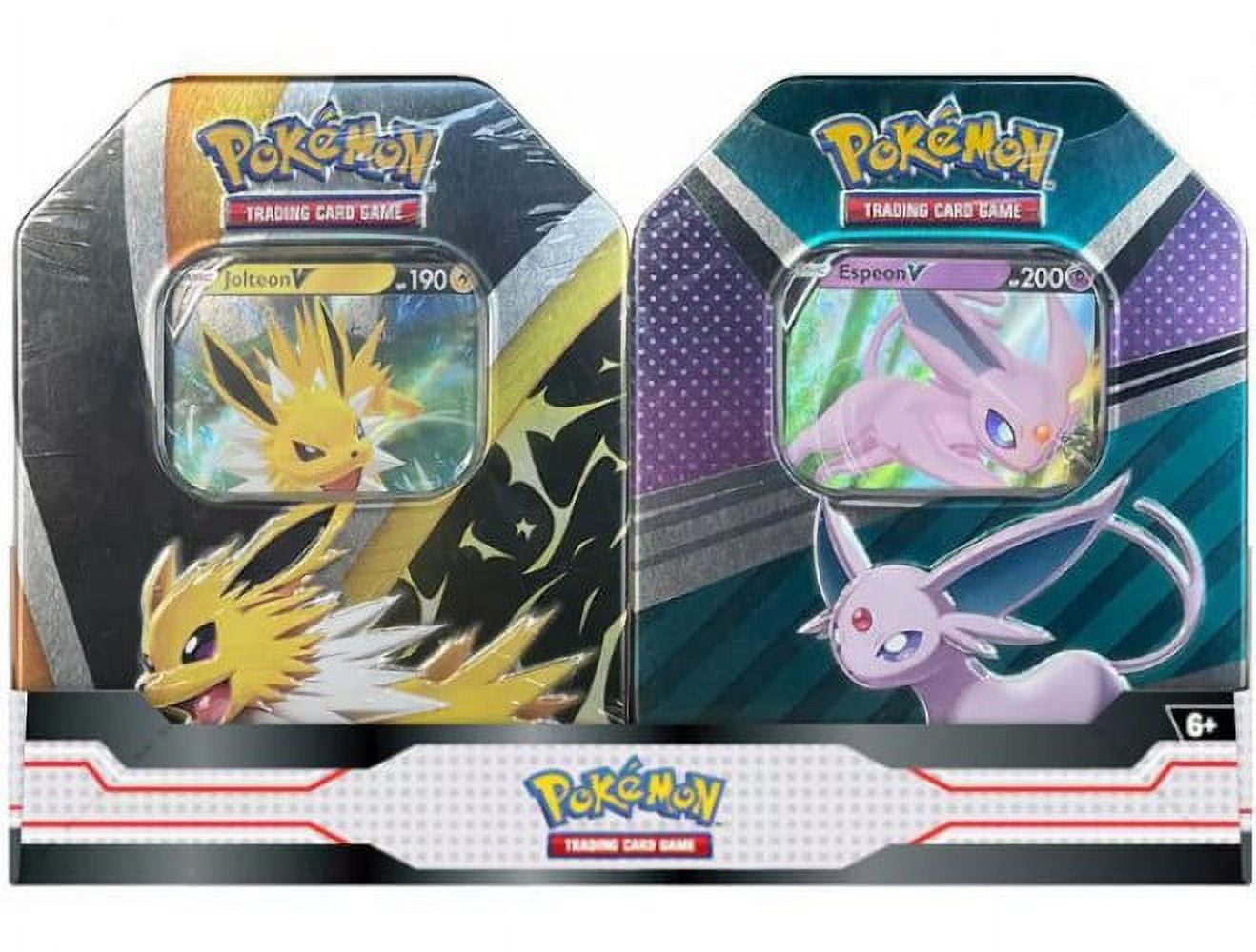 Pokémon Trading Card Game: Jolteon Espeon Tin Bundle - Walmart.com