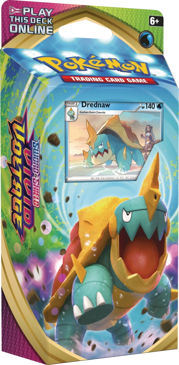Pokémon Trading Card Game: Sword and Shield 4 Vivid Voltage Theme Deck Drednaw 60 Card Deck ...