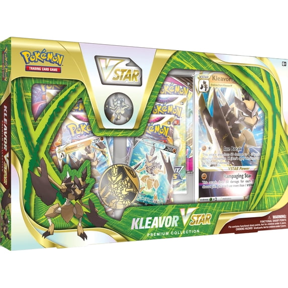 Pok√©mon Trading Card Game Kleavor VSTAR Collection Box - Walmart.com