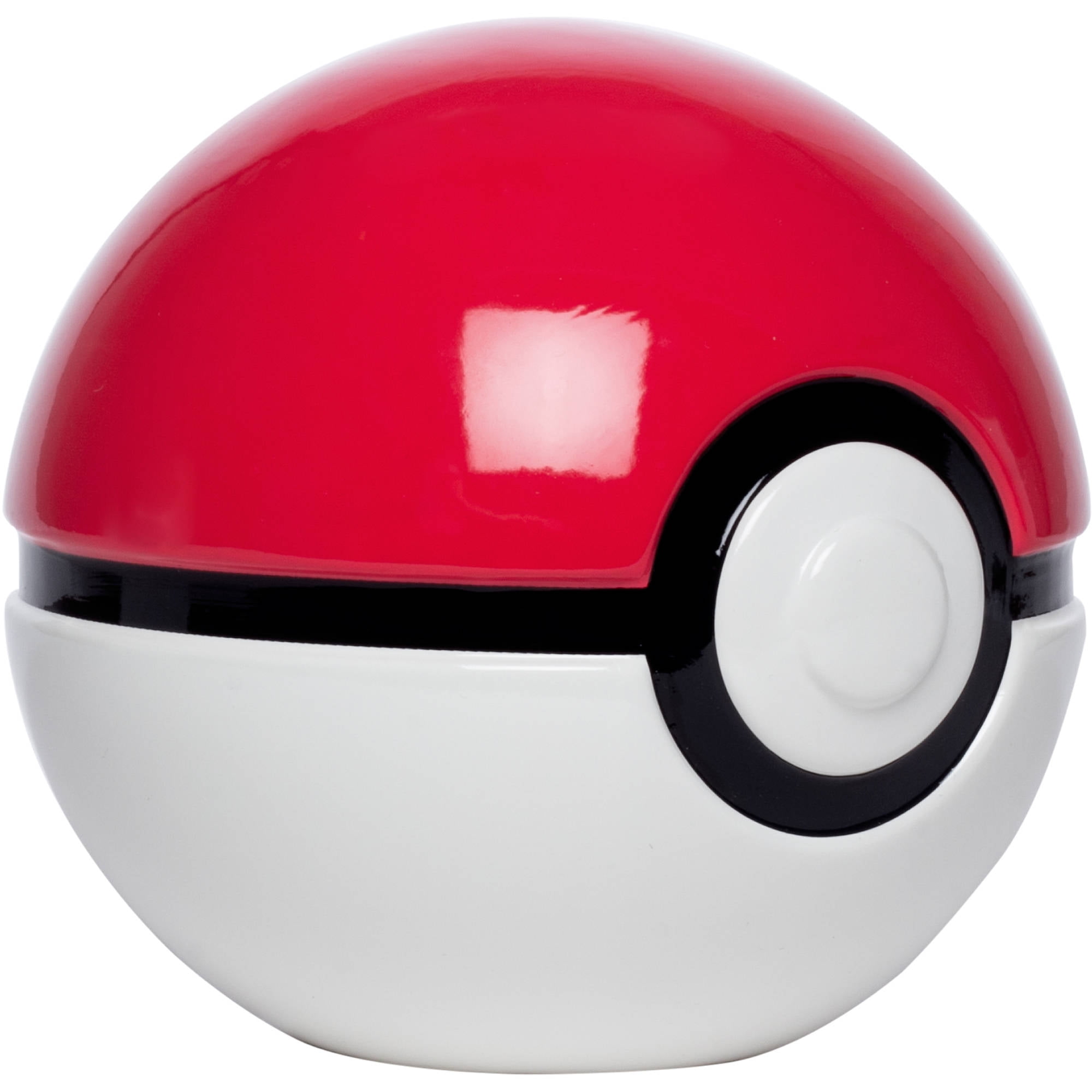 Pokemon Ceramic Piggy Bank Pokeball Small Plastic Coin Slot - Walmart.com