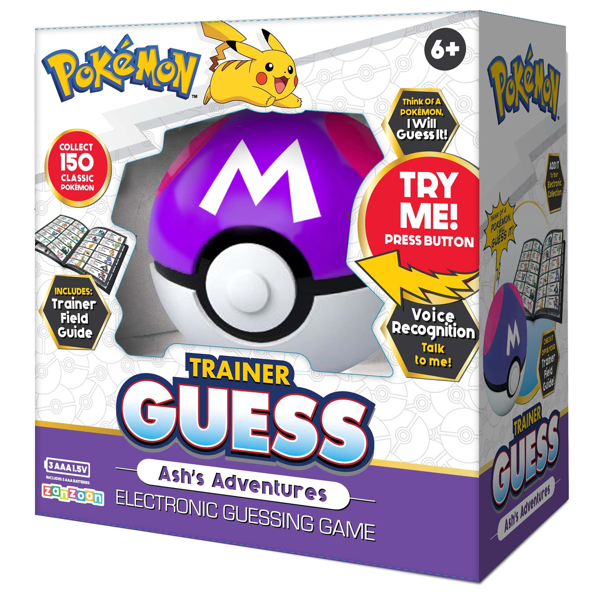 Pokémon: Trainer Guess - Ash Adventures - Electronic Guessing Game ...