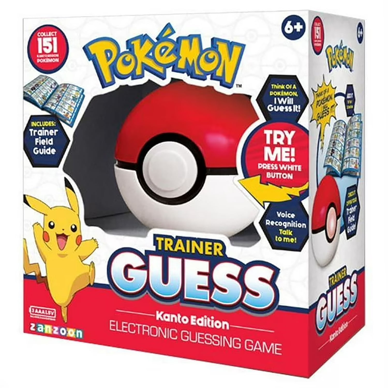 Pokémon: Trainer Guess - Kanto - Electronic Guessing Game, Collect 151 ...