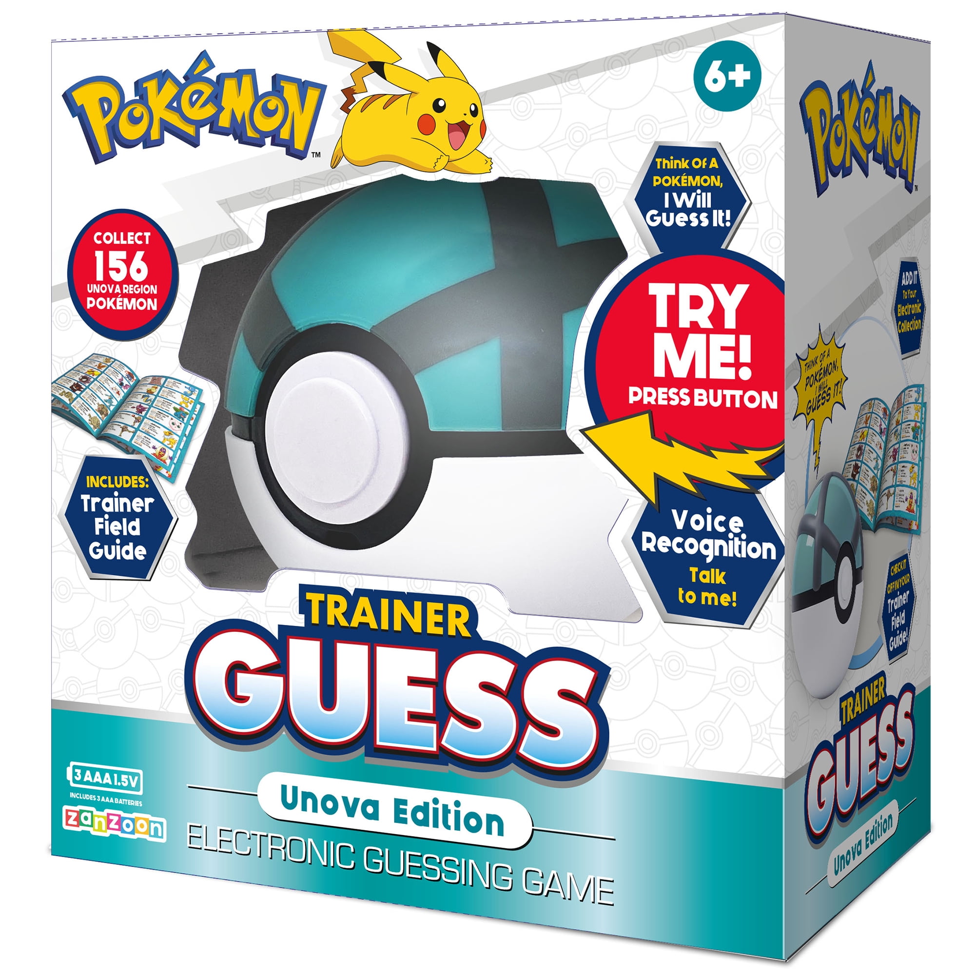 Pokémon: Trainer Guess - Unova - Electronic Guessing Game, Collect 156 ...