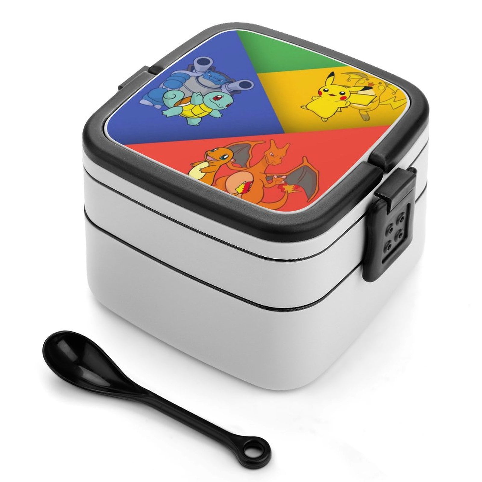 Pokémon Trainer Kanto Starters Vintage Portraits 2 Reusable Bento Boxes ...