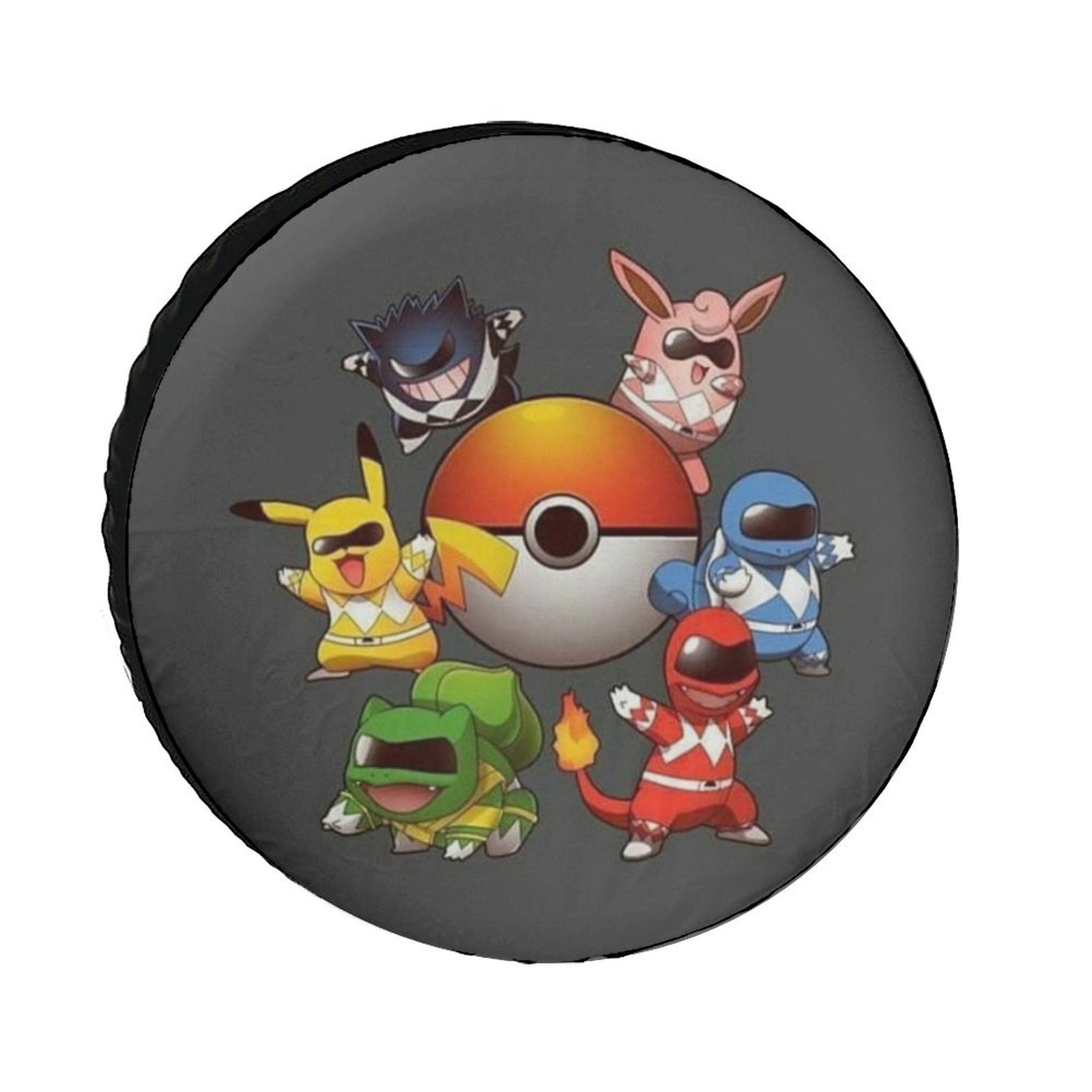 Pokémon Trainer Kanto Starters Vintage Portraits Waterproof Oxford Tire ...