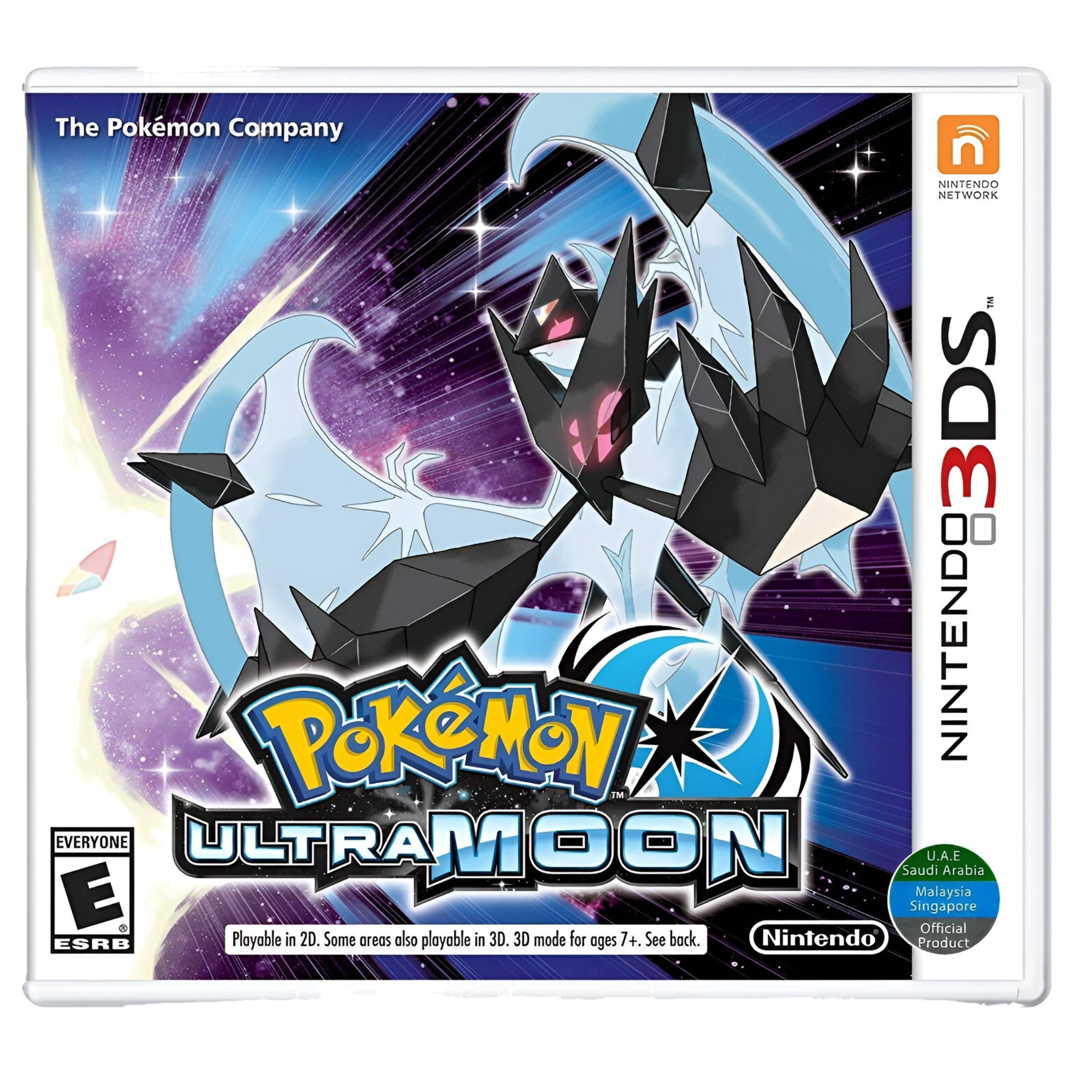 Pokemon Ultra Moon USA NTSC Version Nintendo 3DS