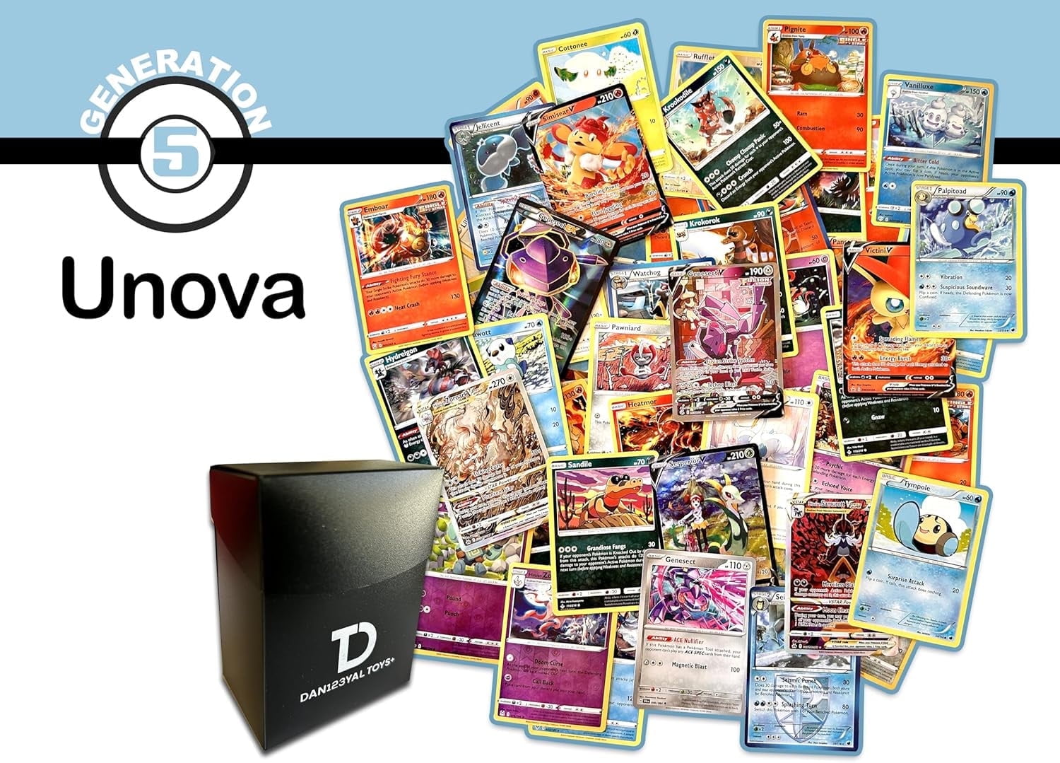 Unova Generation 5 TCG Random Assortment Bundle || Guaranteed Ultra ...
