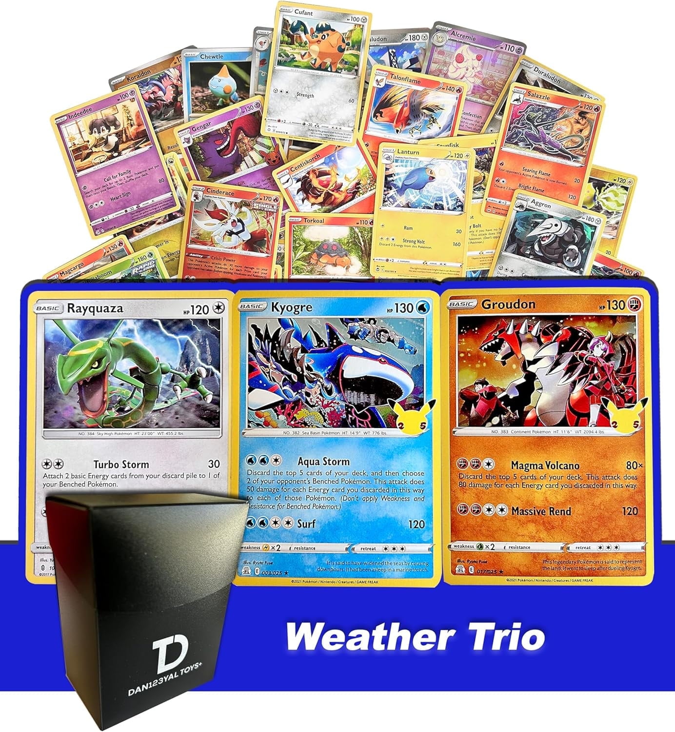 Pokémon Weather Trio TCG Random Assortment Bundle || Guaranteed Weather ...
