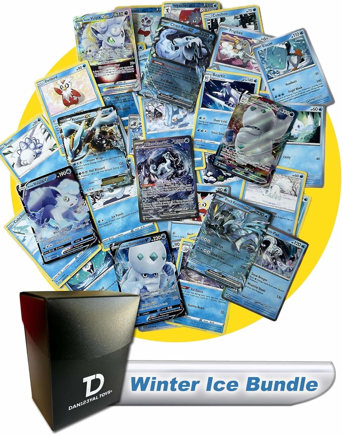 Pokémon Winter Ice Bundle TCG Random Assortment || Guaranteed Ice-Type ...