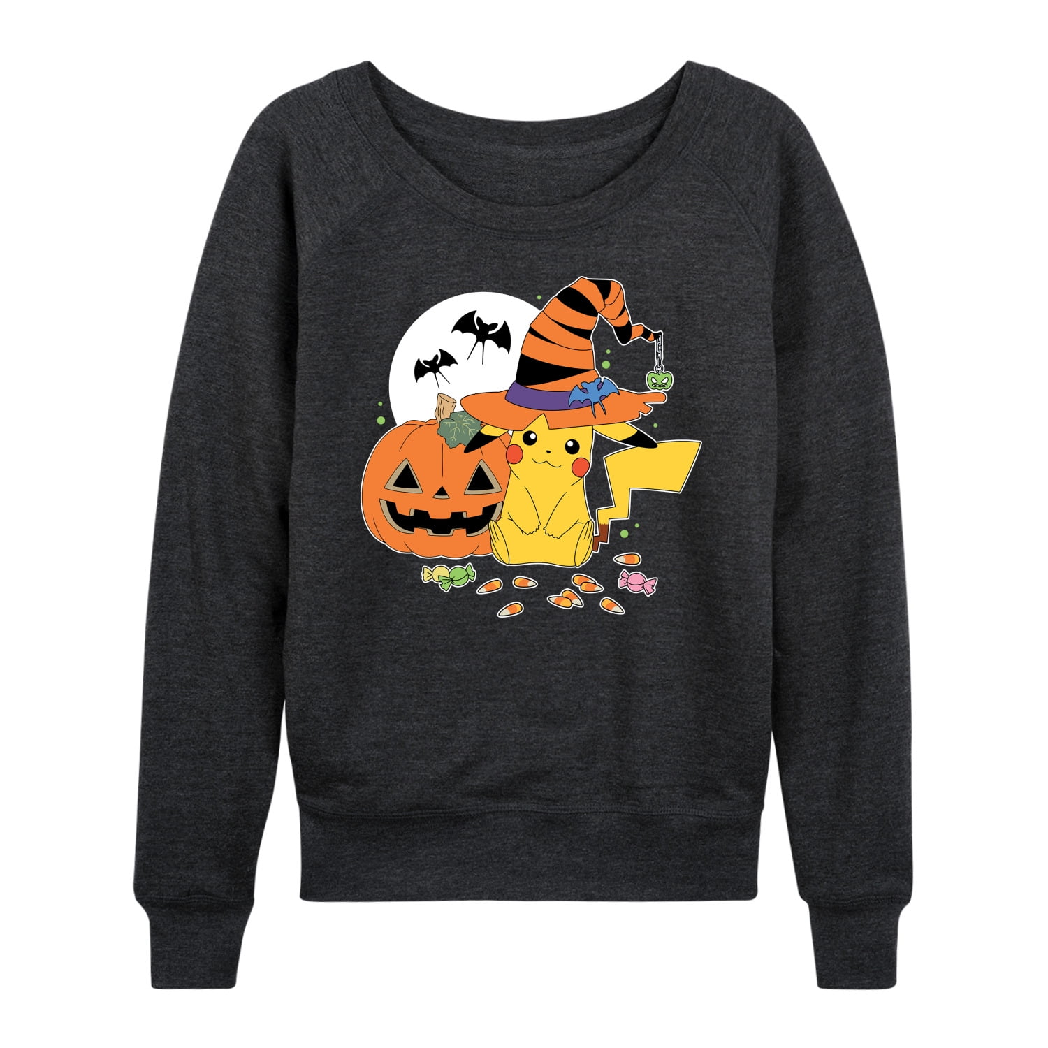 Pokémon - Witch Pikachu With Candy - Women's Lightweight French Terry ...