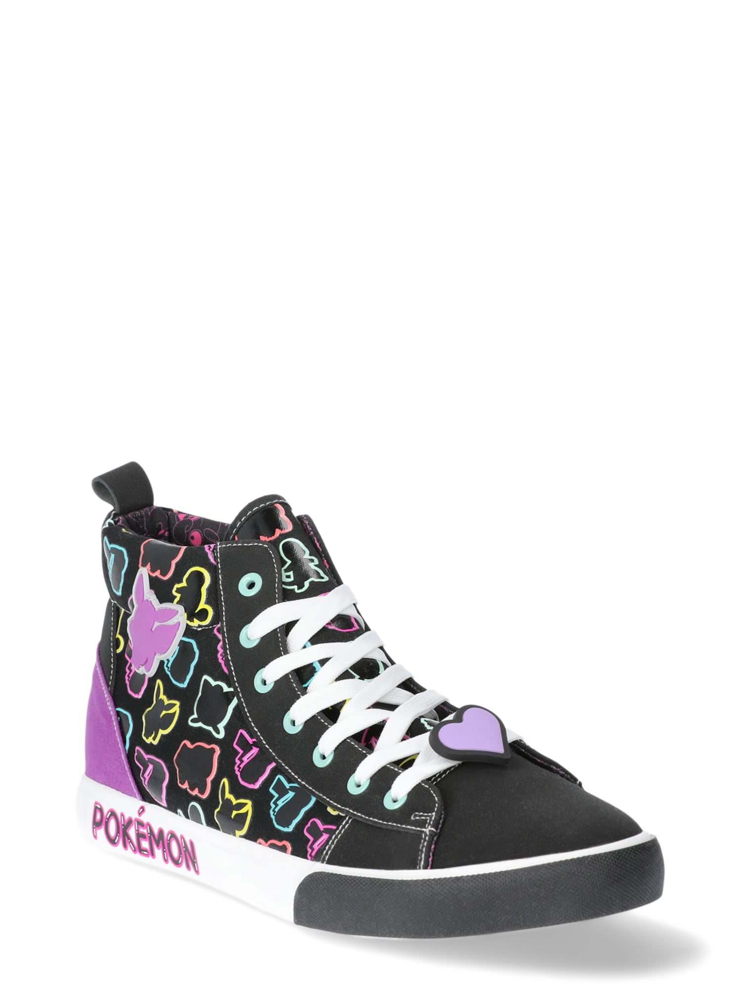 Ground Up Pokémon Women's Platform High-Top Sneakers, Sizes 6-11 ...