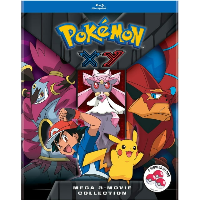 Pokémon XY Mega 3-Movie Collection (Blu-ray) - Walmart.com