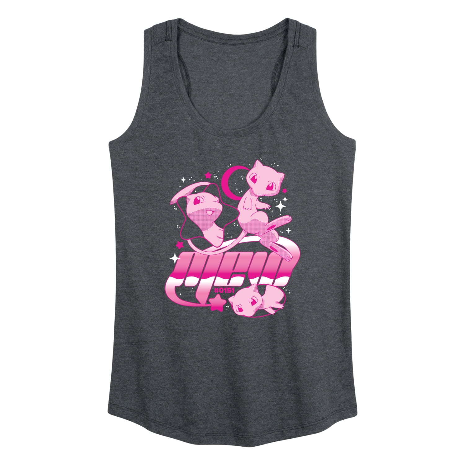 Pokémon - Y2k Mew - Women's Racerback Graphic Tank - Walmart.com