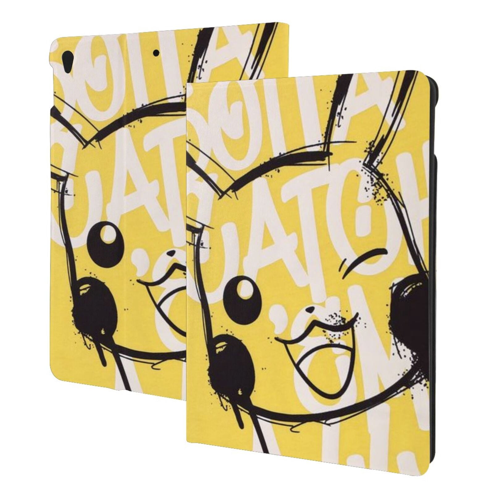 Pokémon Yellow Pikachu Kawaii Cute 3d Design Ipad Case Soft Covers For ...