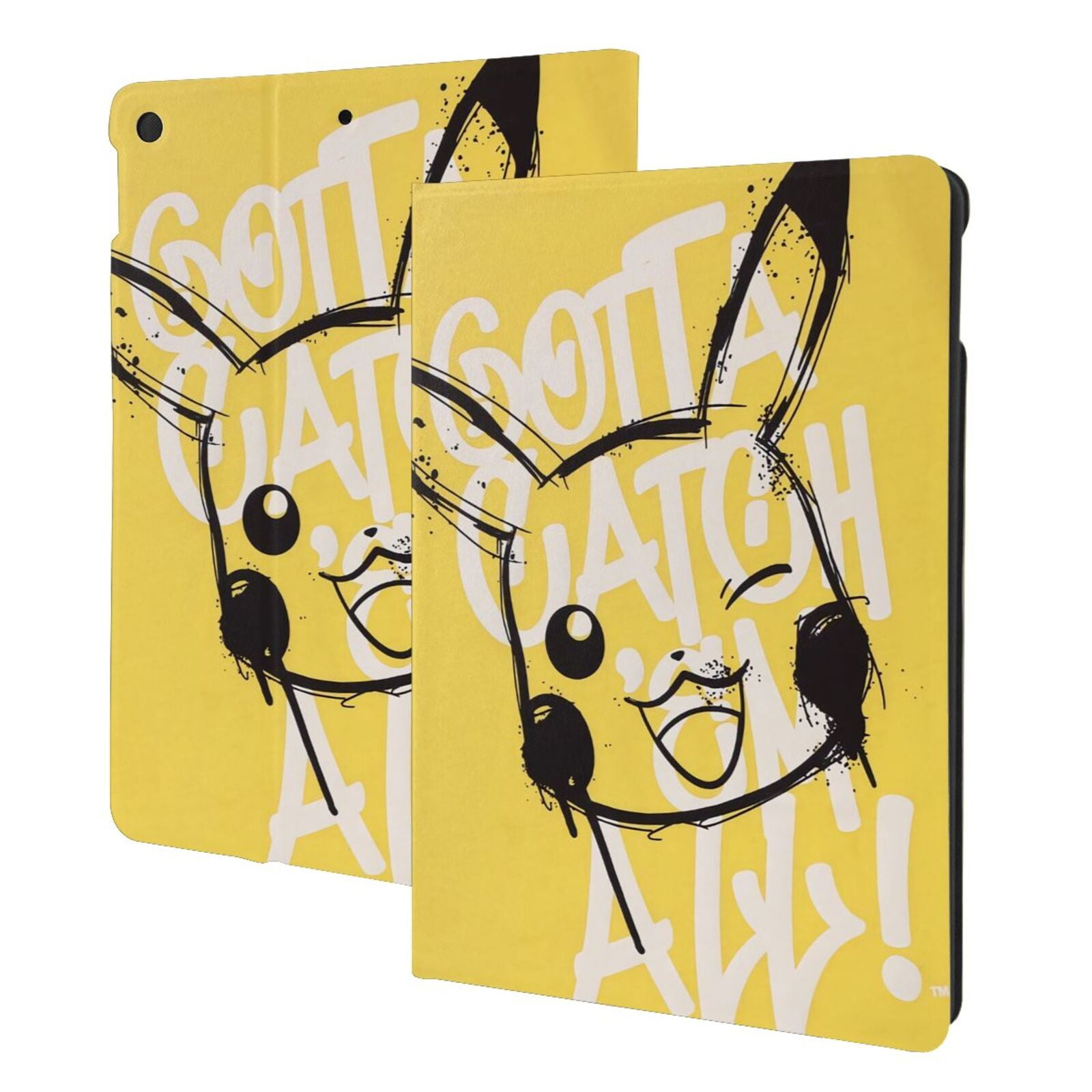 Pokémon Yellow Pikachu Kawaii Cute 3d Design Ipad Case Soft Covers For ...